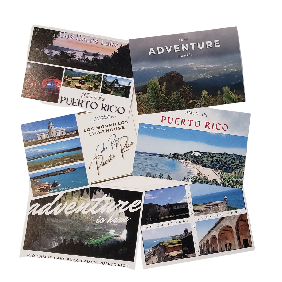 BEAUTIFUL MAIL POSTCARDS ABOUT PUERTO RICO – Puerto Rico Landscapes